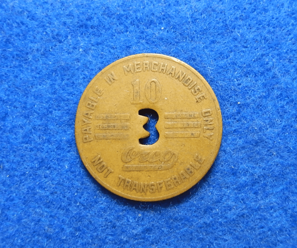 Coal Scrip Token: The New River Company, Carlisle, West Virginia ...