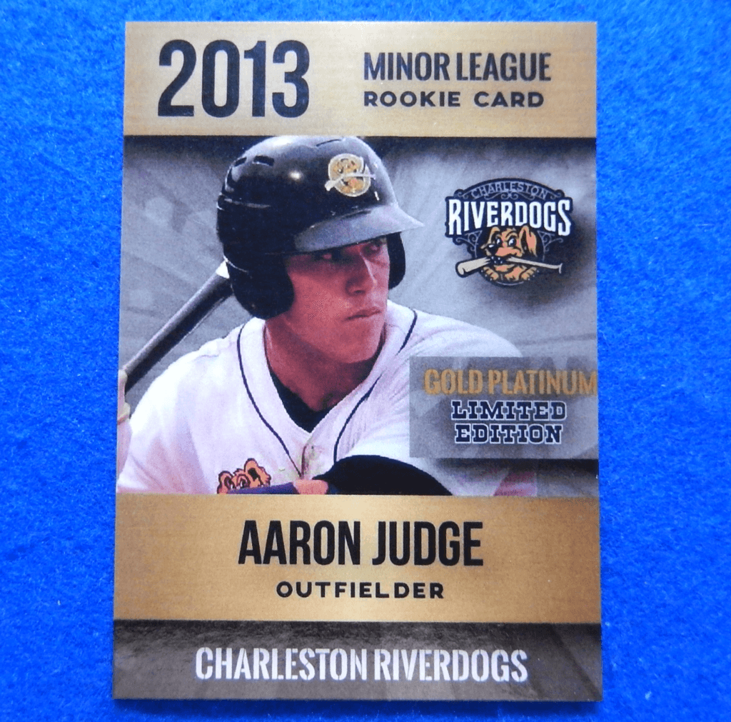 AARON JUDGE 2013 Minor League Rookie Baseball Card by Rookie Phenoms ...