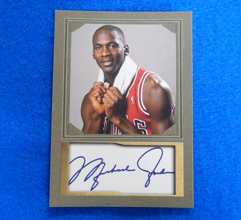 MICHAEL JORDAN Promo Basketball Card by D. Gordon (Photographer ...